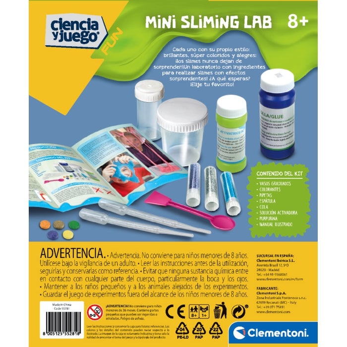 Mini Sliming Lab Clementoni Es