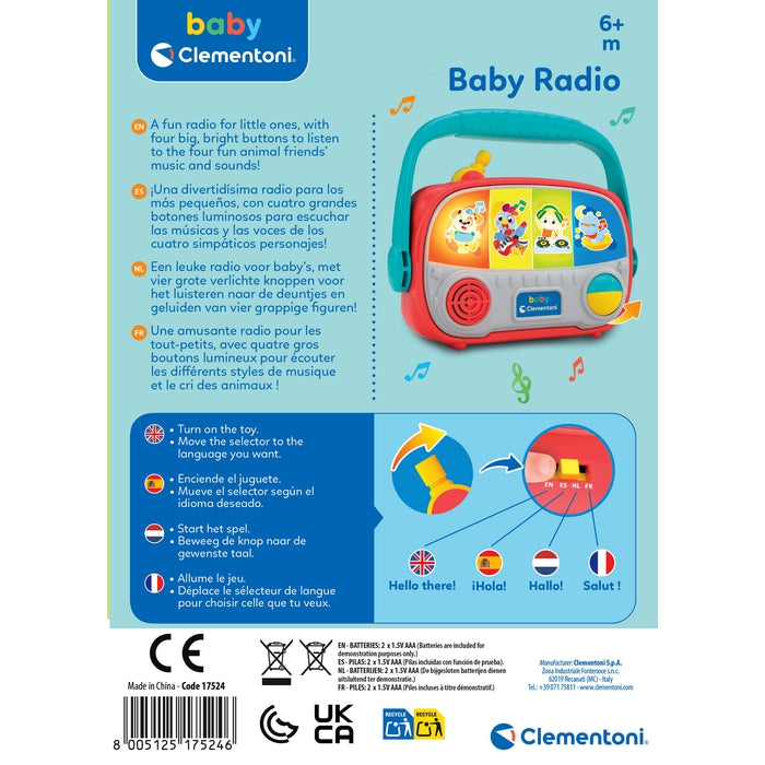 Baby Radio – Clementoni ES