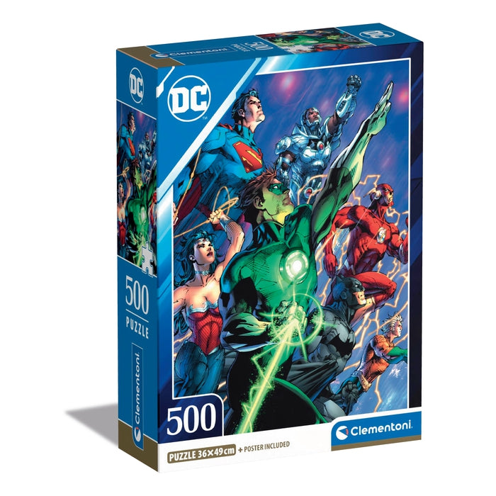 Dc Comics - 500 pièces – Clementoni ES